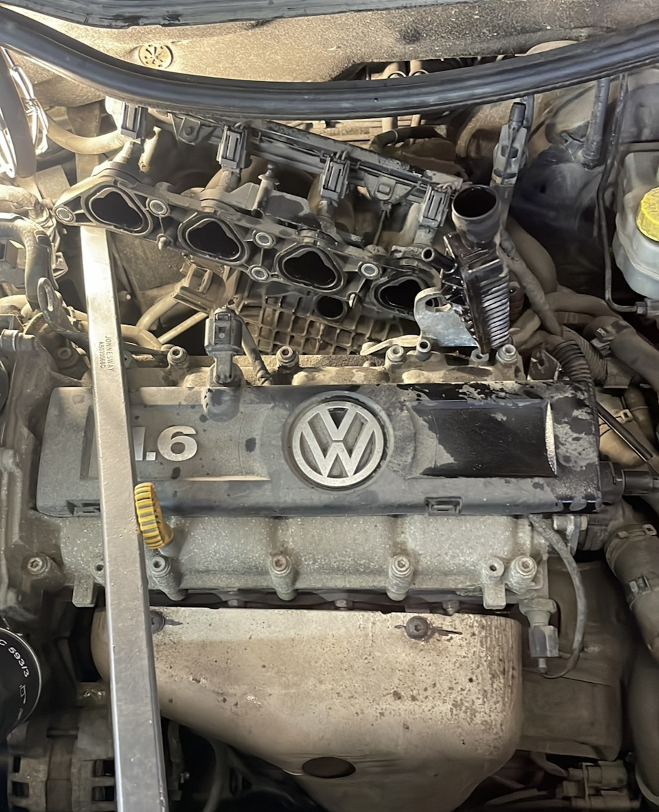 Подогреватель системы вентиляции картера — Volkswagen Polo Sedan, 1,6 л ...