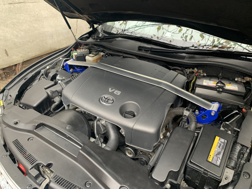 Распорка, даёт вида ! — Toyota Mark X (GRX120), 2,5 л, 2007 года ...