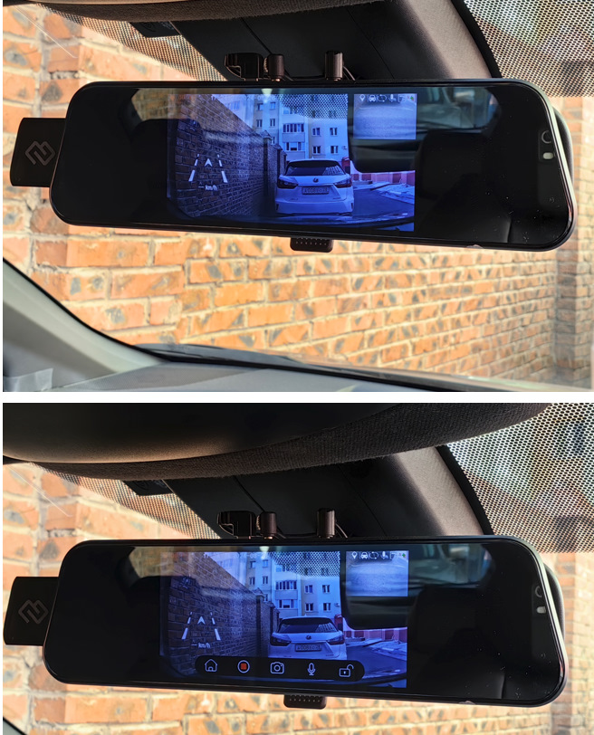 Видеорегистратор-зеркало с двумя камерами +GPS — Toyota C-HR, 1,2 л ...