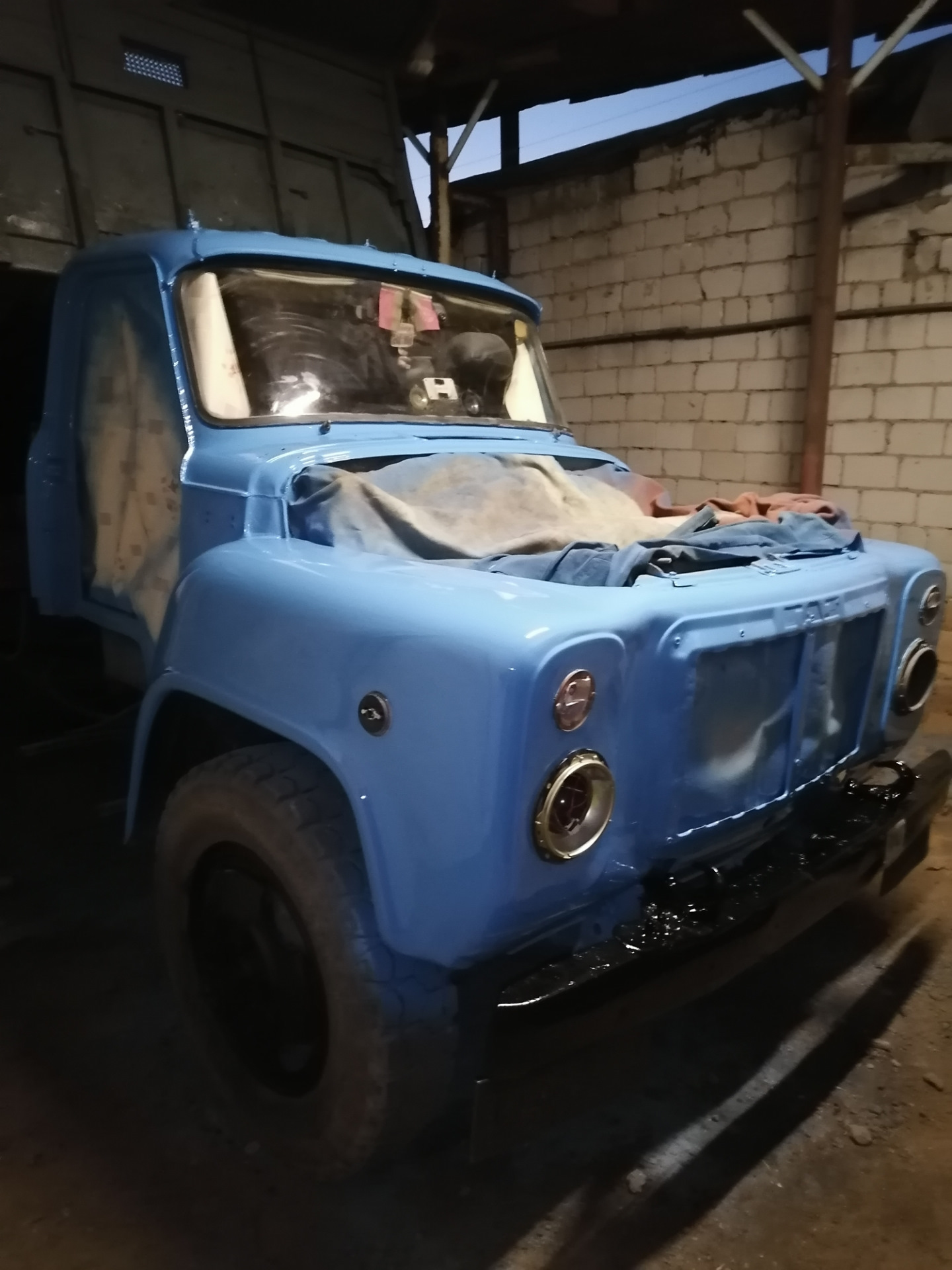 покрасился — ГАЗ 53, 4,2 л, 1990 года | кузовной ремонт | DRIVE2