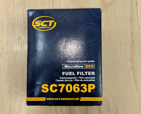 SC7063 фильтр топливный SC 7063 SCT | Запчасти на DRIVE2