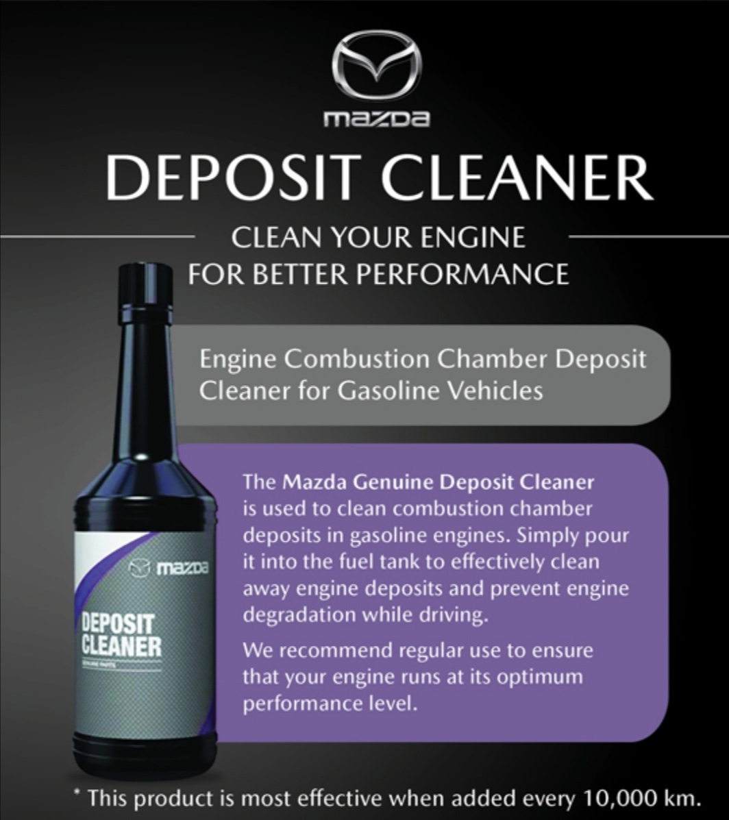 Mazda deposit cleaner (очиститель отложений) — Mazda CX-7, 2,3 л, 2011 ...