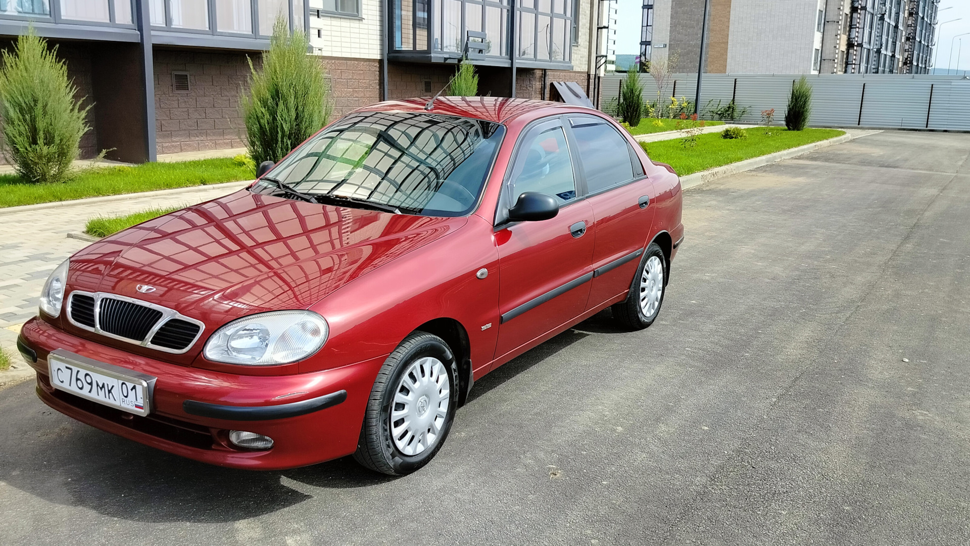 Daewoo Lanos 1.5 бензиновый 2004 | Red Rock на DRIVE2