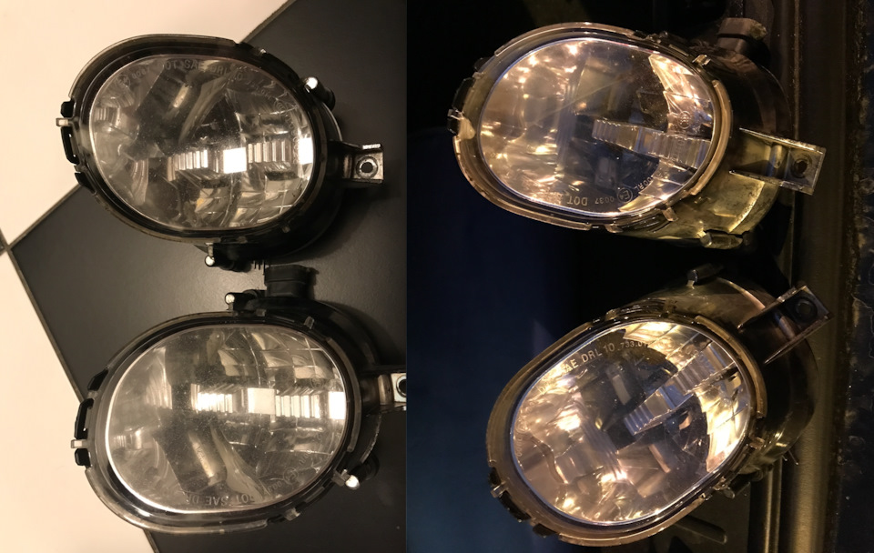 Дневные ходовые огни. Они же ДХО, они же DRL — Volvo S80 (2G), 2,5 л ...