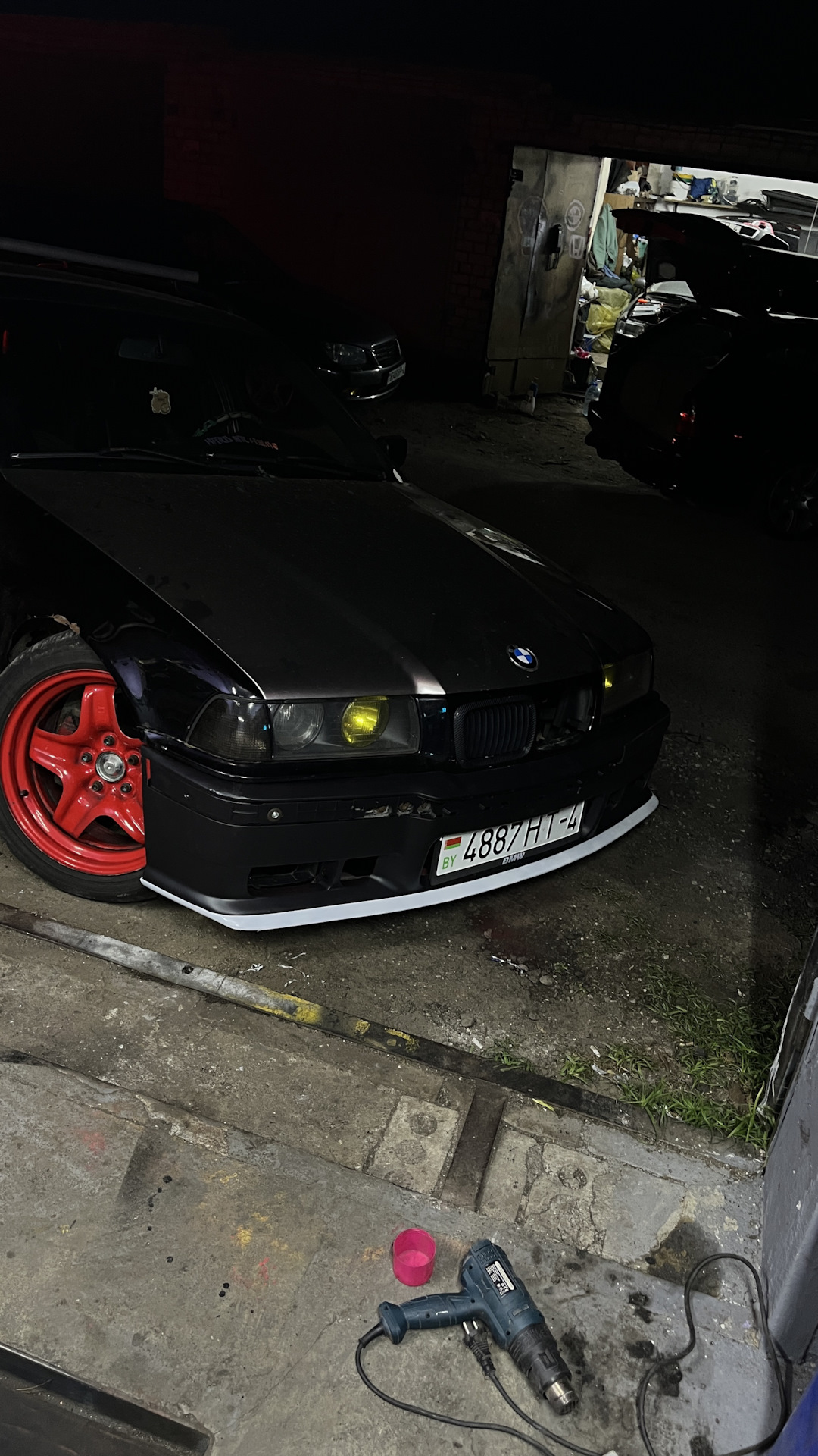 Красили, мазали, перетерали . Избавляем от колхоза . — BMW 3 series Touring (E36), 3 л, 1997 ...