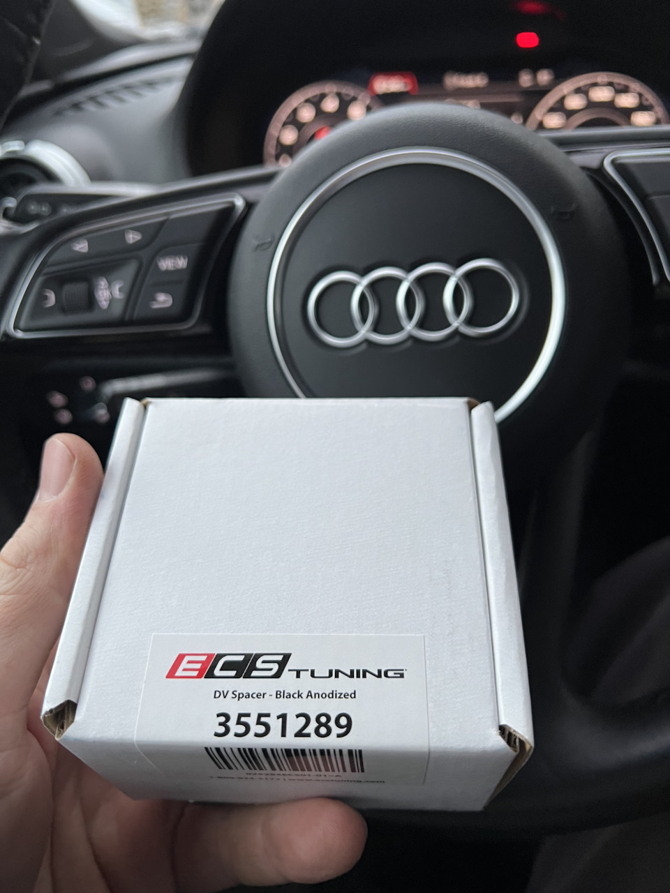 Проставка под байпас ECS. — Audi A3 Sedan (8V), 2 л, 2018 года | тюнинг | DRIVE2