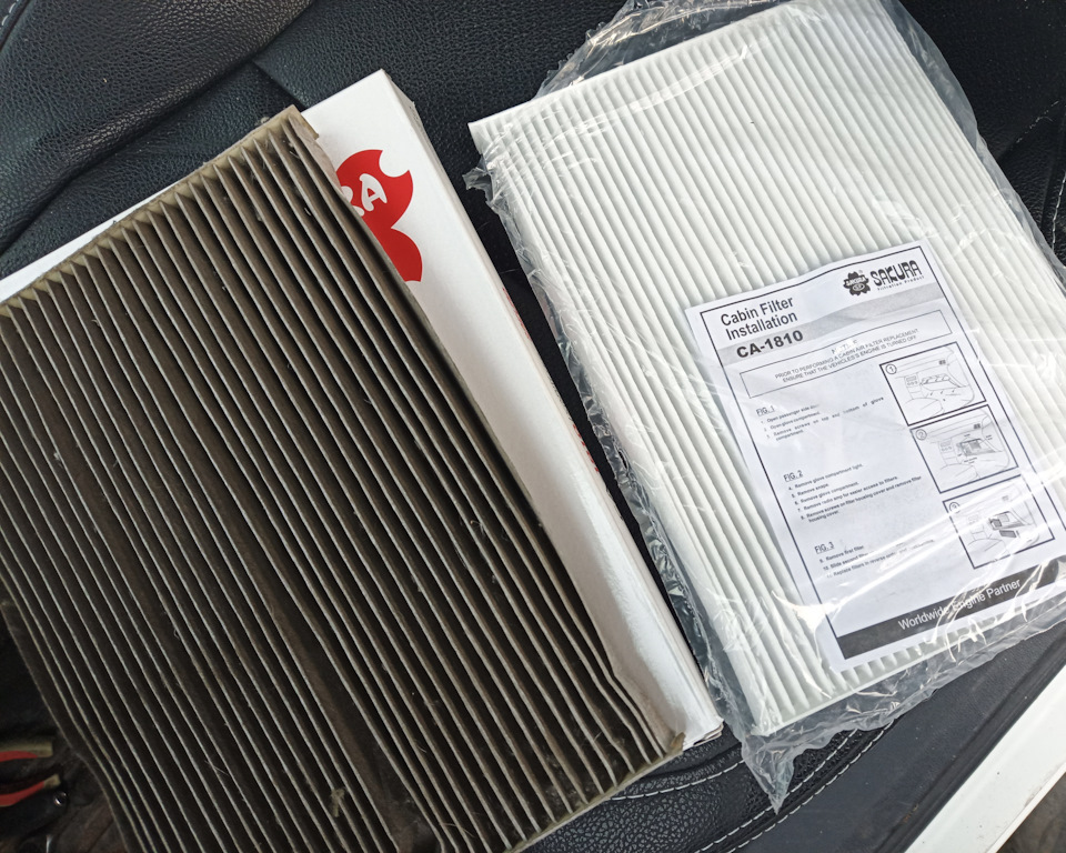 Замена воздушных фильтров салонна и двс — Nissan Qashqai (1G), 1,6 л ...