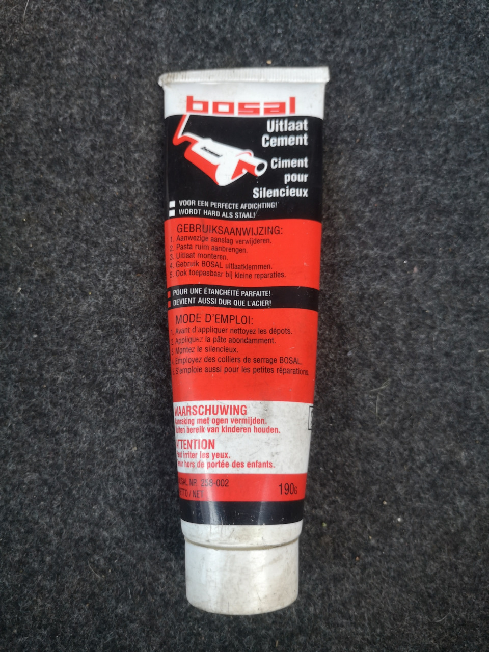 258002 Герметик для глушителя BOSAL | Запчасти на DRIVE2