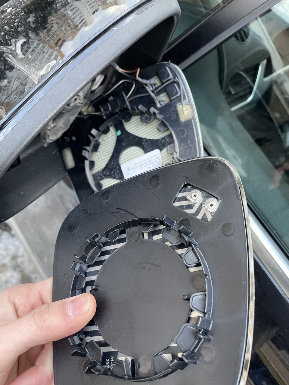 Замена левого зеркала — Volkswagen Touareg (2G), 3 л, 2011 года ...