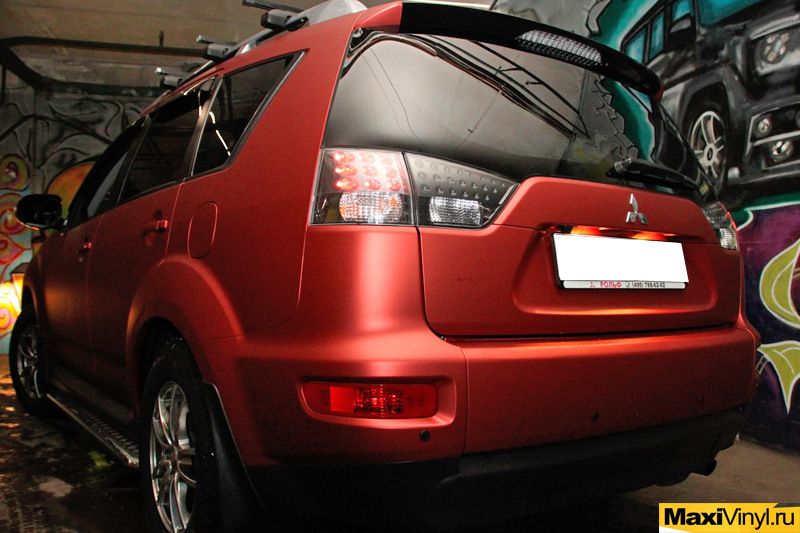 Полная оклейка Mitsubishi Outlander пленкой Arlon — Maxi Vinyl на DRIVE2