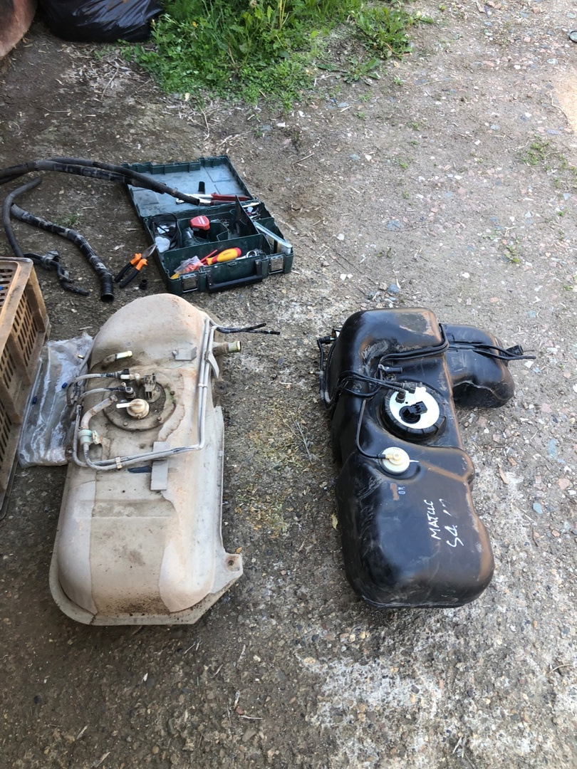 Бензобак — Daewoo Matiz (M100/M150), 1 л, 2008 года | своими руками ...