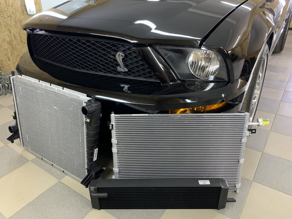 Ford Radiators — Ford Mustang (5G), 5,4 л, 2008 года | запчасти | DRIVE2