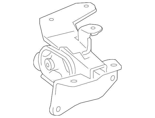 1237222200 Опора двигателя TOYOTA LEXUS | Запчасти на DRIVE2