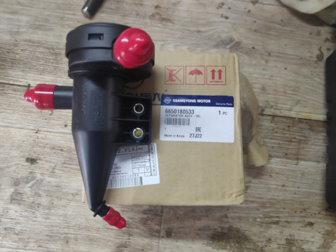 6650180533 Маслоотделитель крышки ГБЦ SSANG YONG | Запчасти на DRIVE2