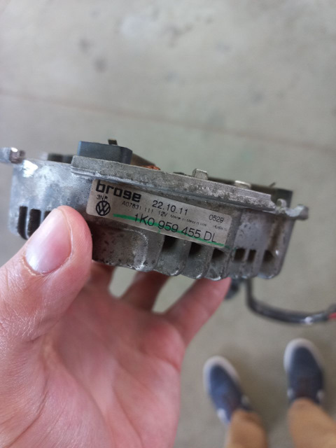 1K0959455DL Вентилятор охлаждения радиатора VAG | Запчасти на DRIVE2