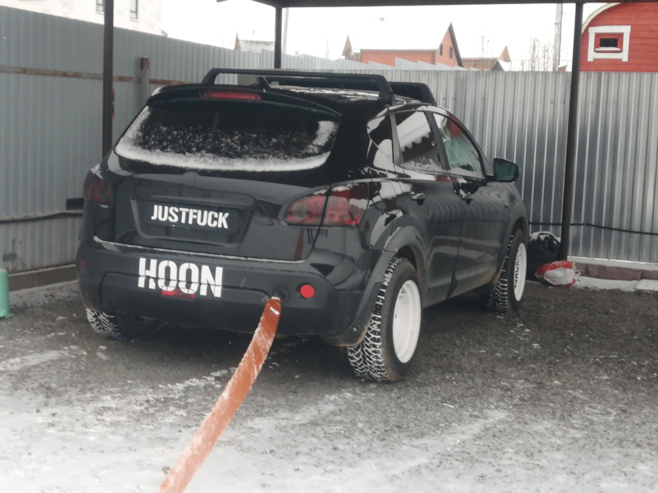 Буксировочный трос и шаклы — Nissan Qashqai (1G), 2 л, 2008 года ...