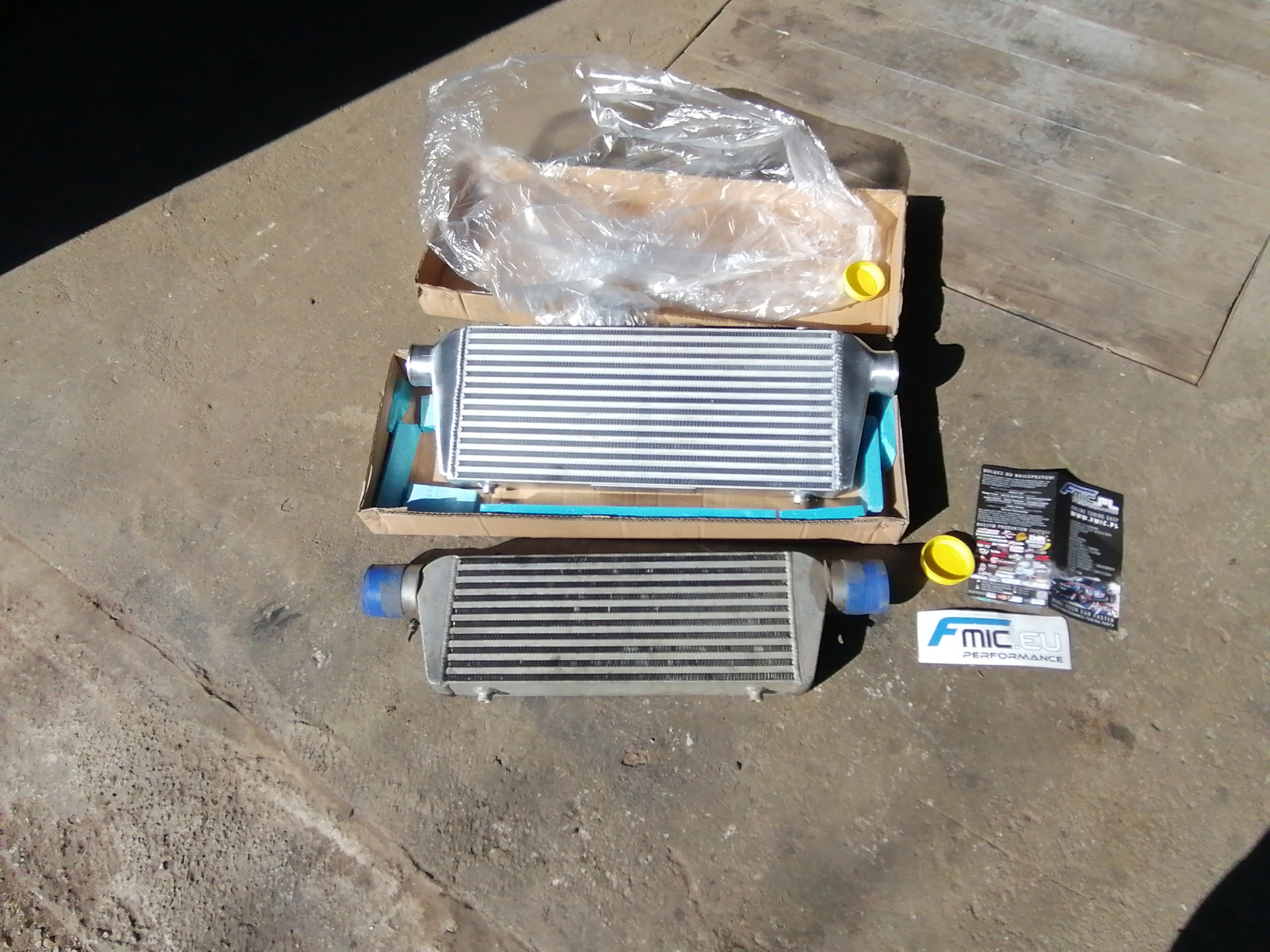 Интеркулер Fmic — Volkswagen Golf Mk4, 1,9 л, 2001 года | своими руками ...