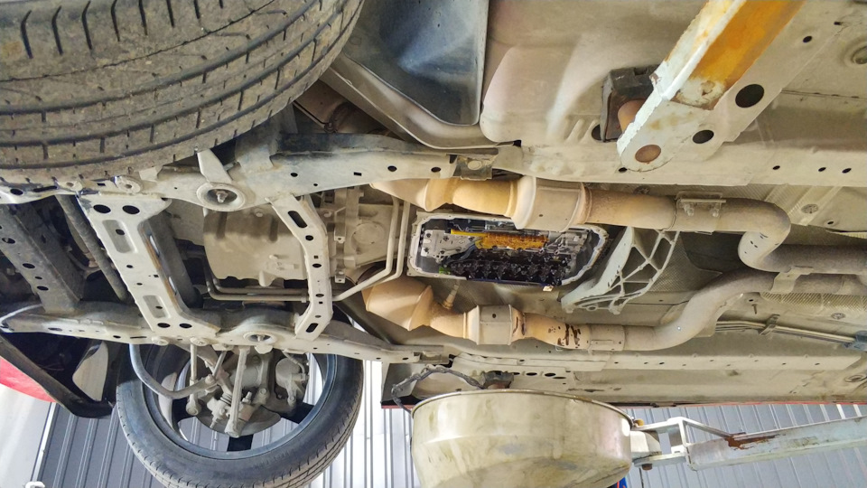 Замена масла в АКПП, жидкости ГУР, чистка дросселя — Chevrolet Camaro V ...