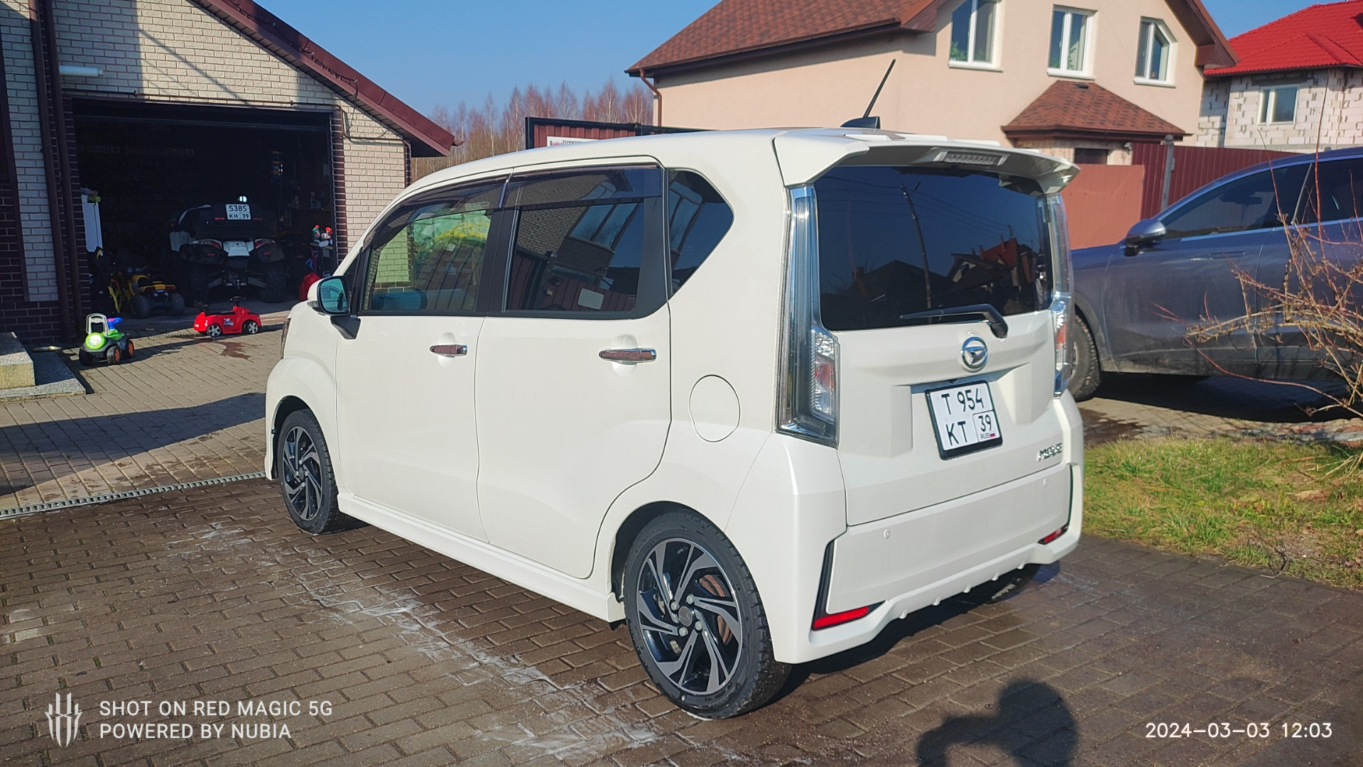 Намылися… — Daihatsu Move (LA150/LA160), 0,7 л, 2019 года | просто так ...