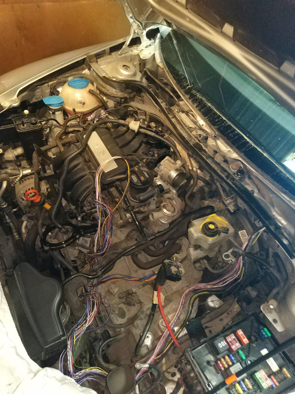 Поиск неисправности (P0340, P1156, P2127) — Skoda Octavia A5 Mk2, 1,6 л ...