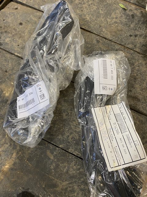 51497453333 Накладка водосточного желобка Л BMW | Запчасти на DRIVE2