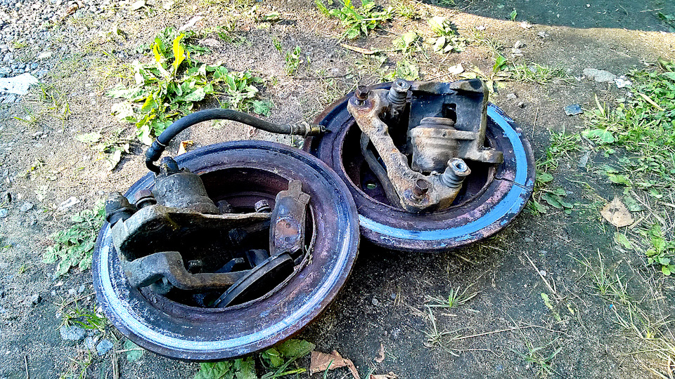 …тормоза again — Subaru Forester (SF), 2 л, 2002 года | плановое ТО ...