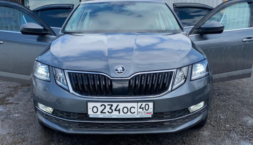 Свет в противотуманках, продолжение. — Skoda Octavia A7 Mk3, 1,6 л ...