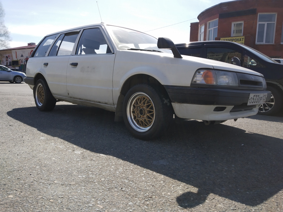 Колёса на лето — Ford Laser (KC/KE), 1,3 л, 1988 года | колёсные диски ...