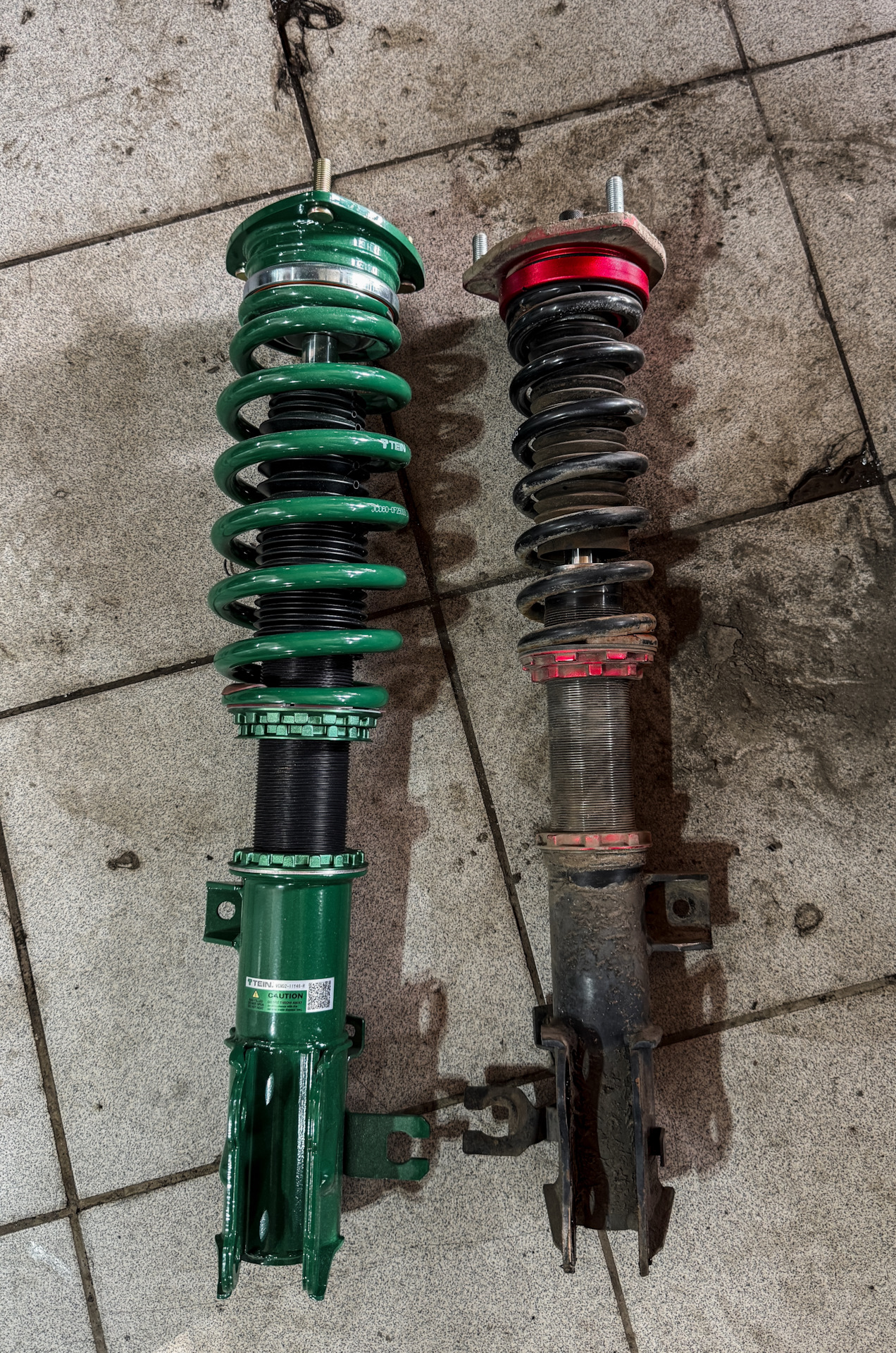 Койловеры Tein Flex Z 💚 — Mazda CX-5 (2G), 2,5 л, 2018 года | тюнинг | DRIVE2