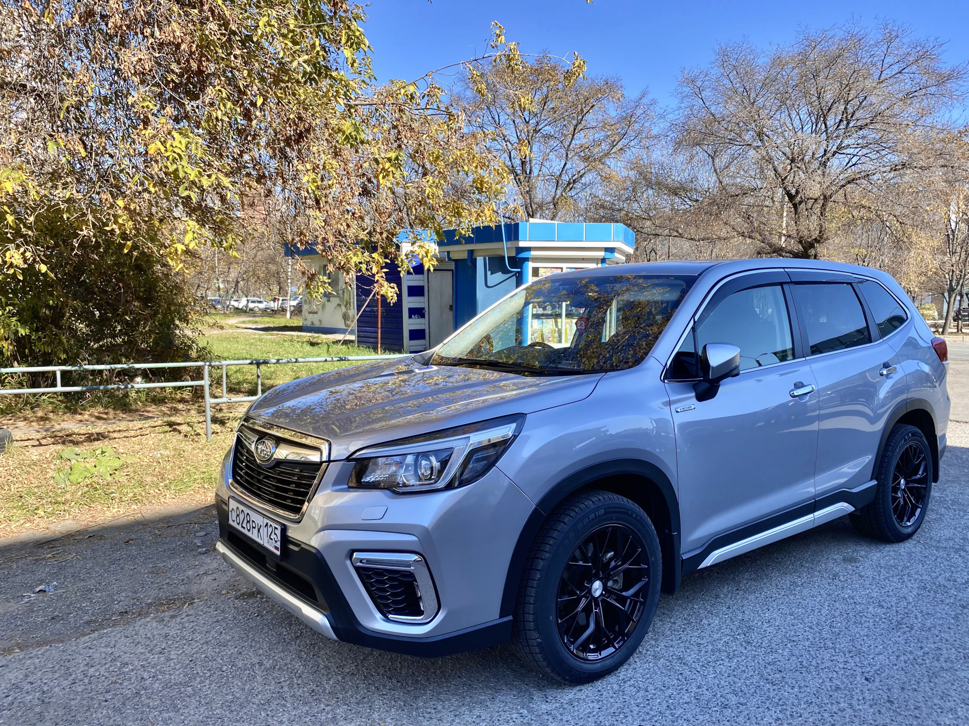 Новые диски в замен штатных — Subaru Forester (SK), 2 л, 2019 года ...