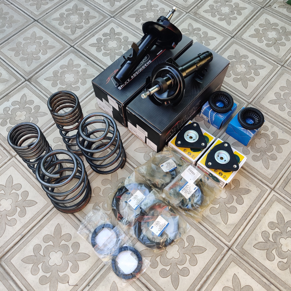 H&R'ы -40 в подвеску и не только — Ford Focus II Sedan, 1,8 л., 2008 ...