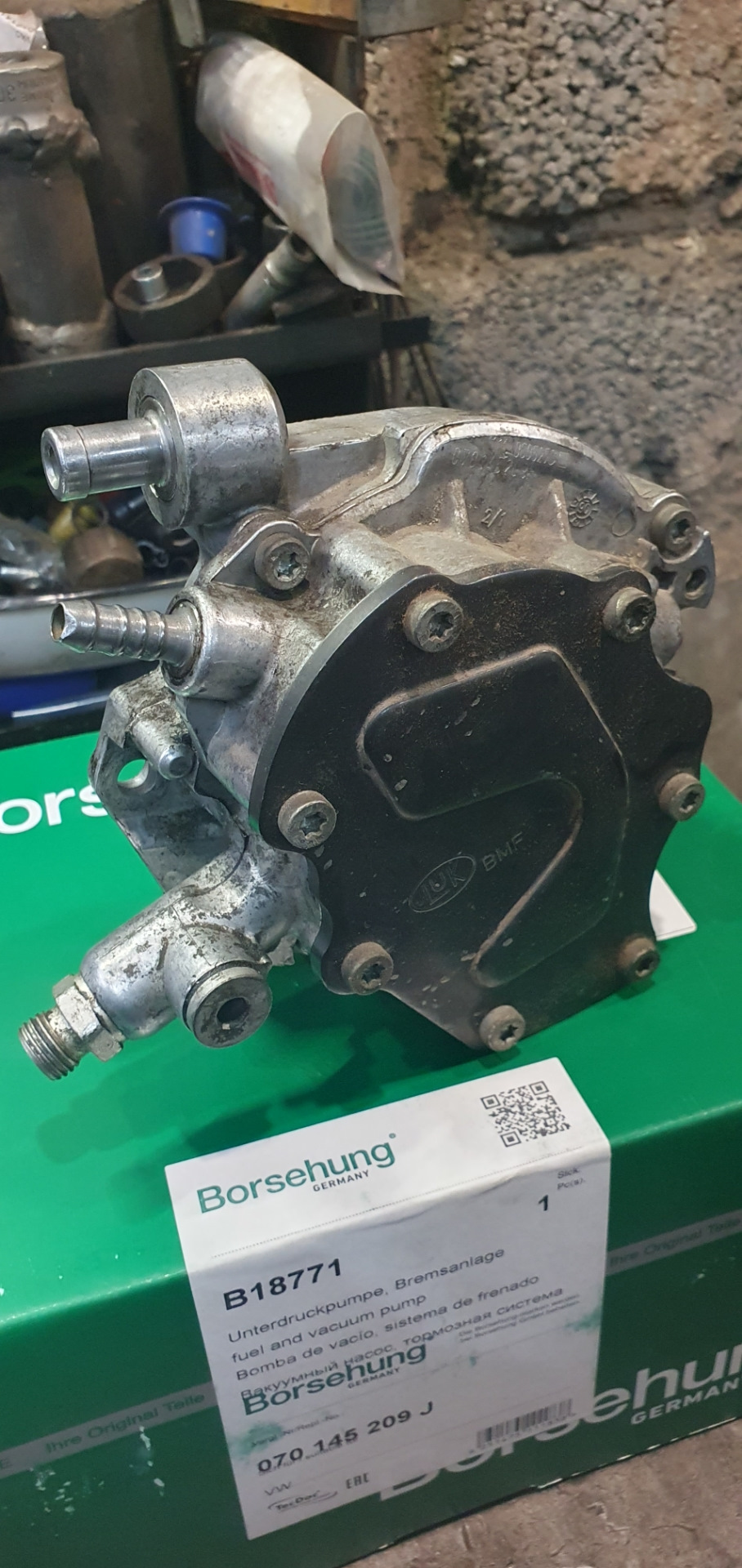 Вакуумник удивил и расстроил. — Volkswagen Touareg (1G), 2,5 л, 2007 ...