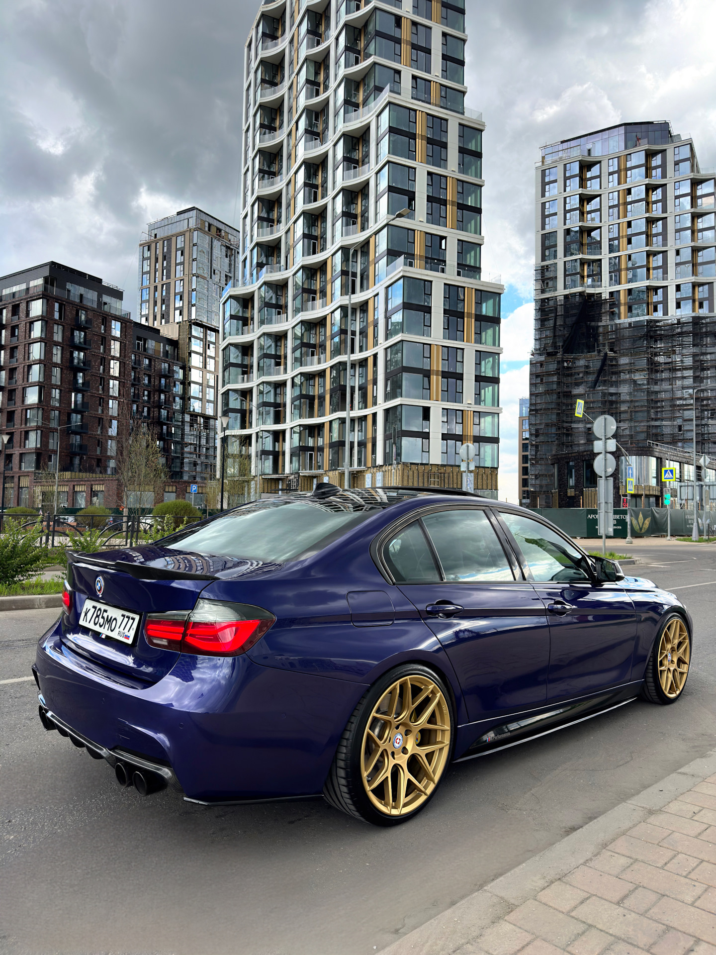 23. Золотая бронза Vs. Тонированное серебро — BMW 3 series (F30), 2 л, 2014 года | тюнинг | DRIVE2