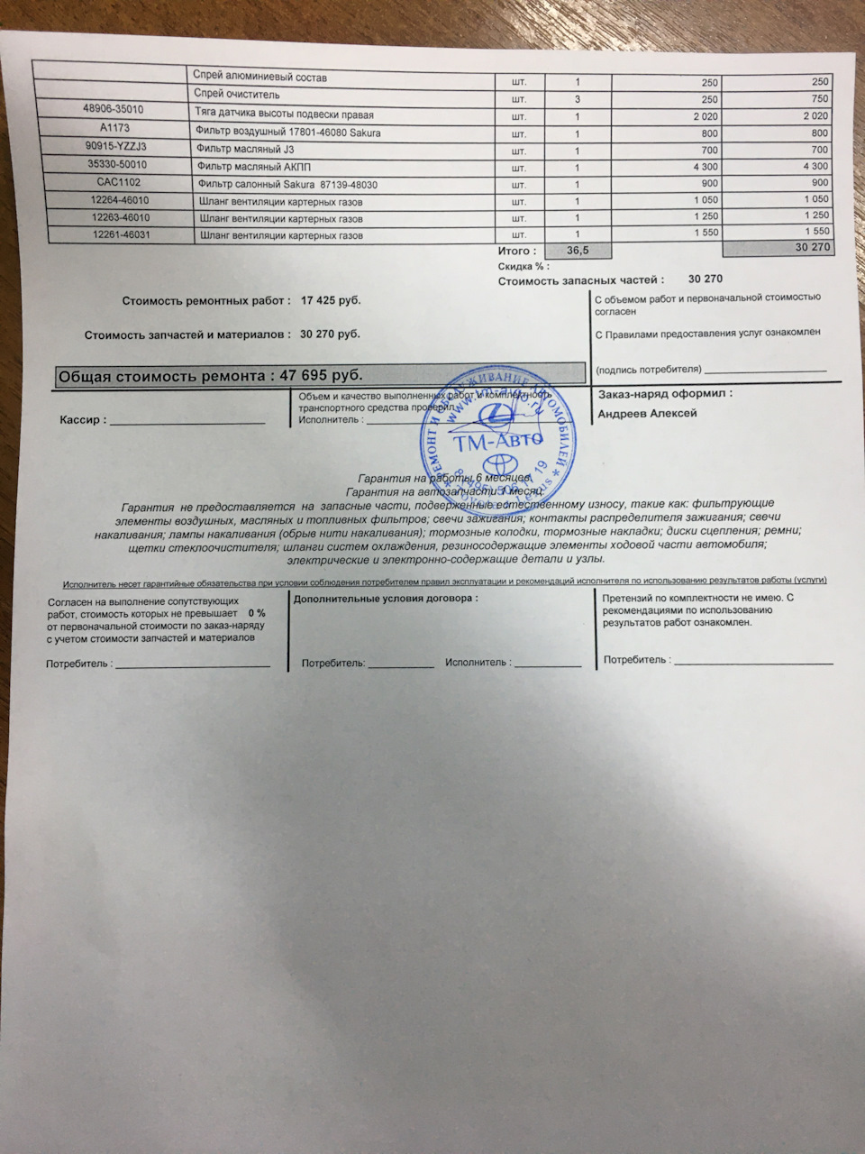 4890635010 Тяга TOYOTA LEXUS | Запчасти на DRIVE2