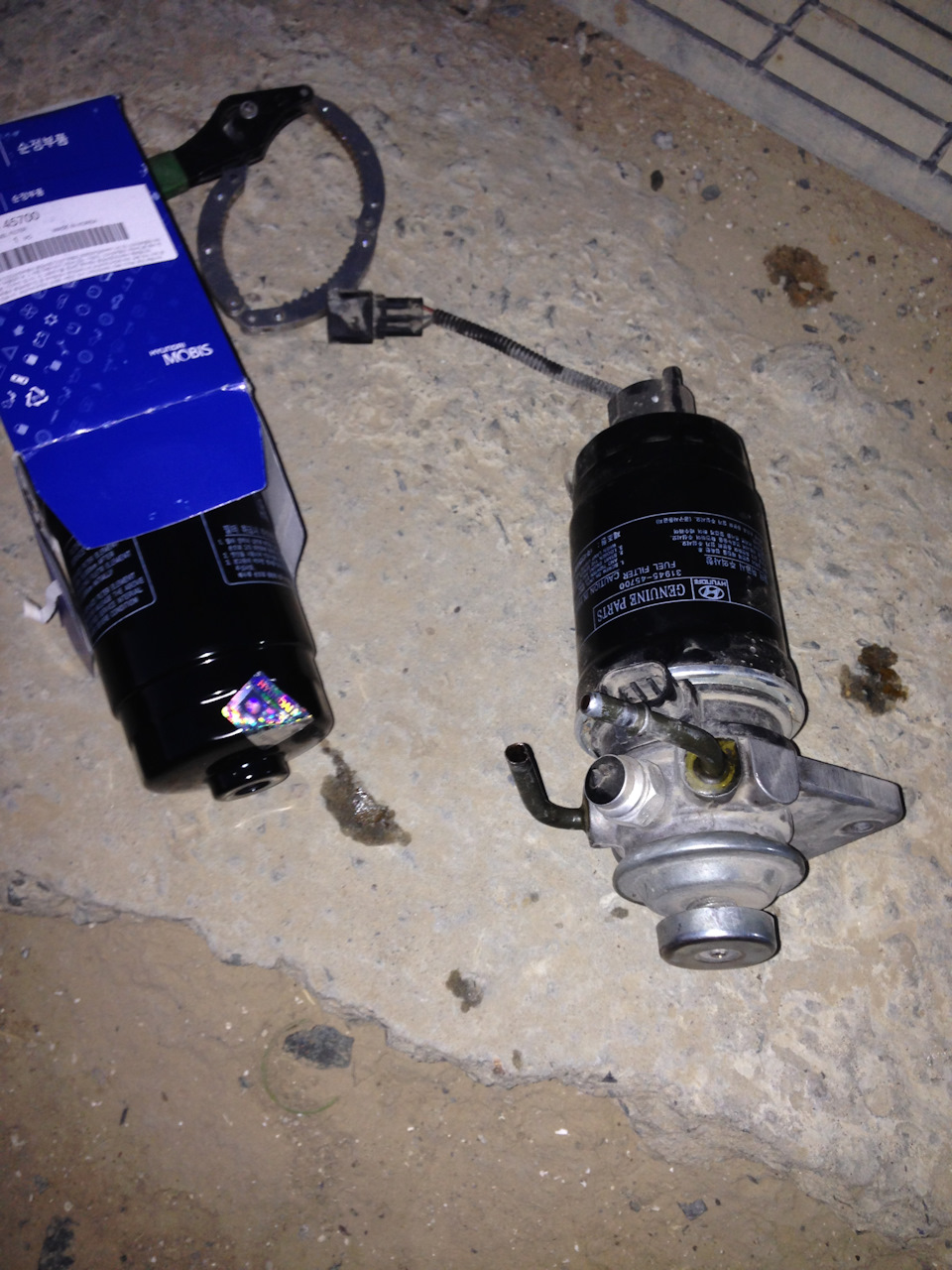 3194545700 Топливные фильтр KIA HYUNDAI | Запчасти на DRIVE2