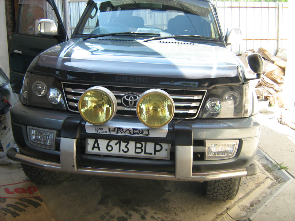 Фары IPF 930 Super Rally — Toyota Land Cruiser Prado 90-series, 3 л, 1997 года | электроника ...