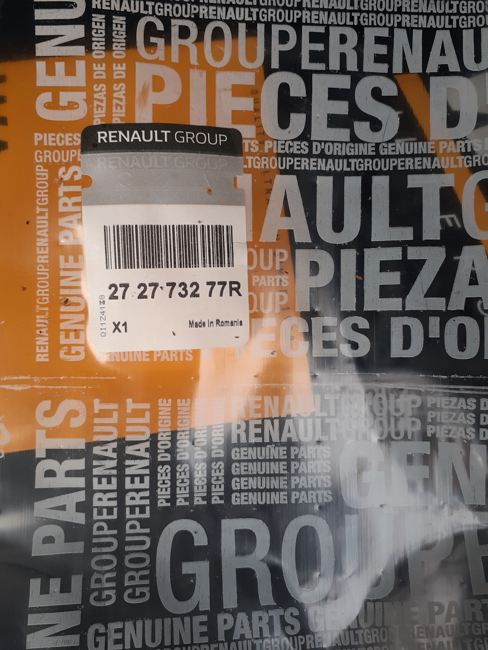272773277R Салонный фильтр RENAULT | Запчасти на DRIVE2