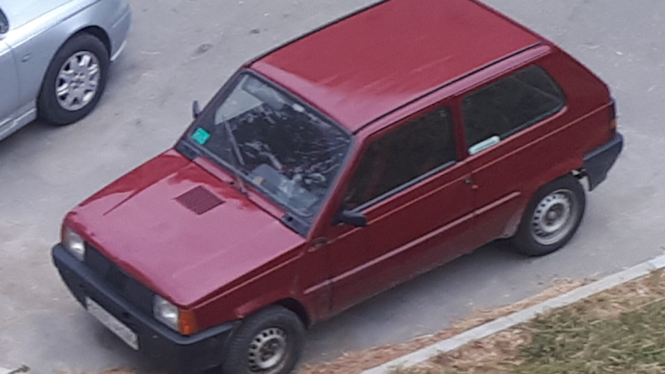 FIAT Panda (1G) 1.0 бензиновый 1988 | Вишня на всю жизнь! на DRIVE2