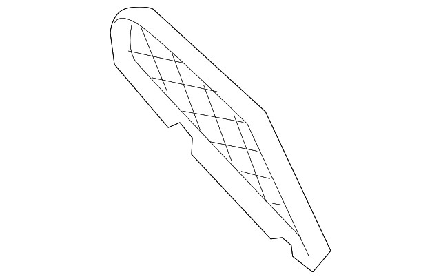 51113416206 Решетка закрытая П BMW | Запчасти на DRIVE2