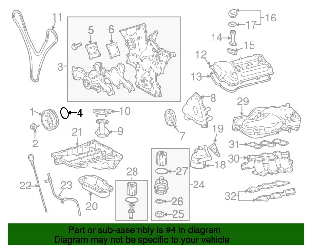 9031199010 Уплотняющее кольцо, коленчатый вал TOYOTA LEXUS | Запчасти ...