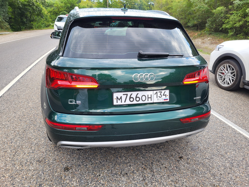 Насадки на выхлоп — Audi Q5 (2G), 2 л, 2019 года | визит на сервис | DRIVE2