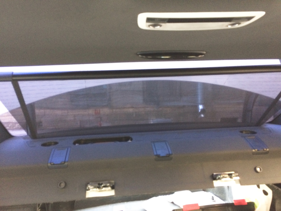 Опция 540 — Электро шторка заднего стекла. — Mercedes-Benz C-class ...