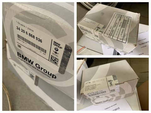 34206868936 Тормозной диск вентилируемый BMW | Запчасти на DRIVE2