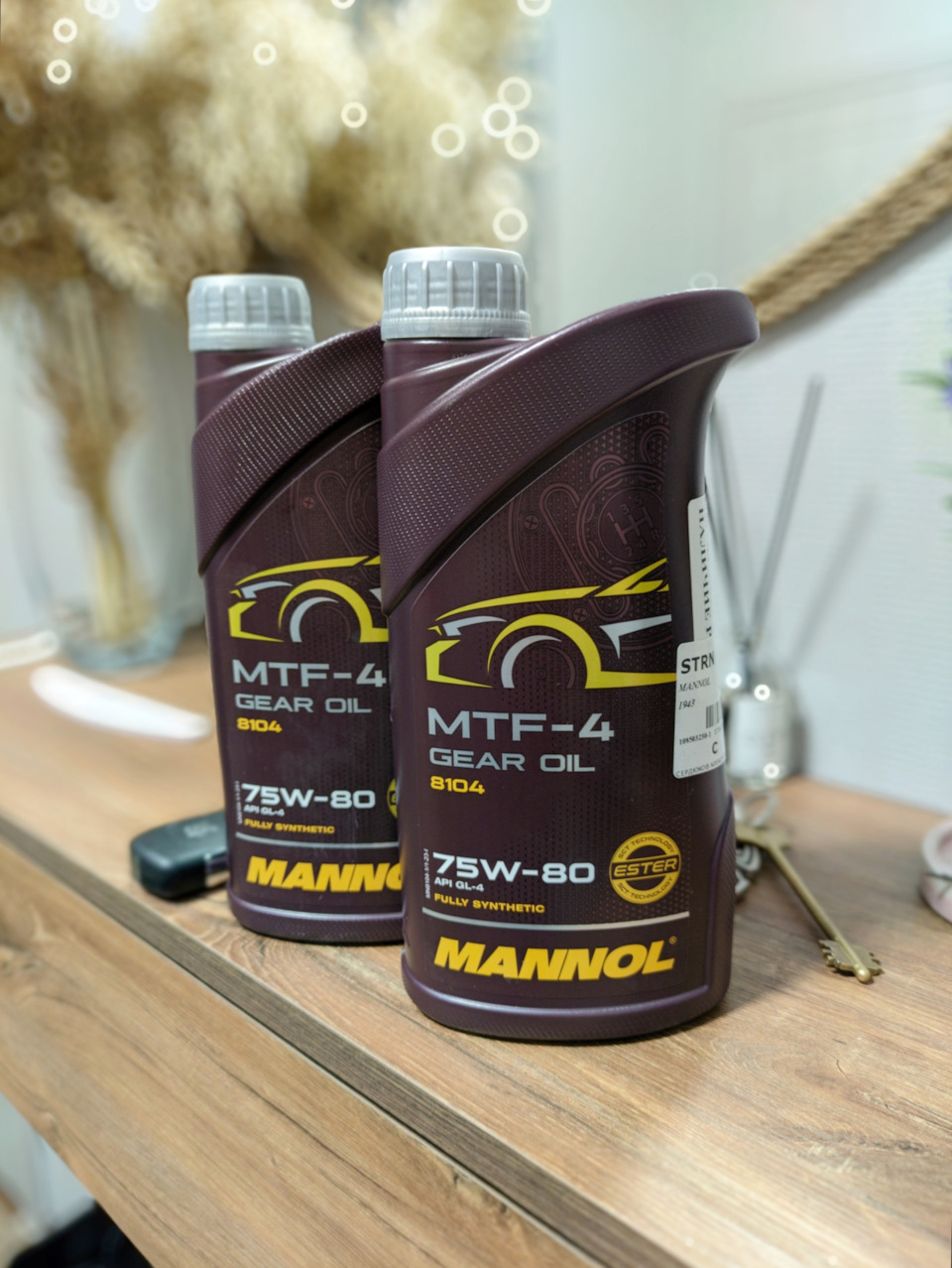 Масло в МКПП MANNOL MTF-4 75W80 💧 — Peugeot 407, 1,8 л, 2008 года | плановое ТО | DRIVE2