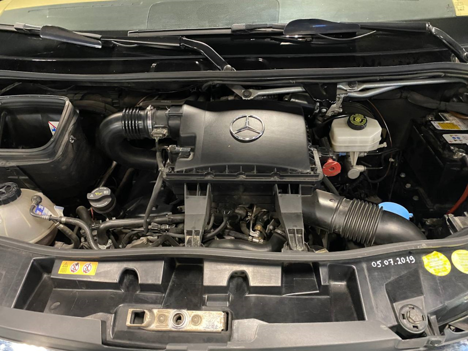 Mercedes Sprinter W907 519 3.0 Turbo Disel отключение систем SCR и ...