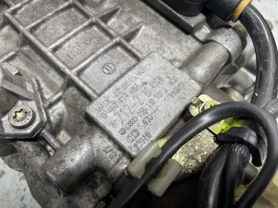 14. Тнвд «414» штатный с 11мм плунжером — Volkswagen Transporter T4, 2 ...