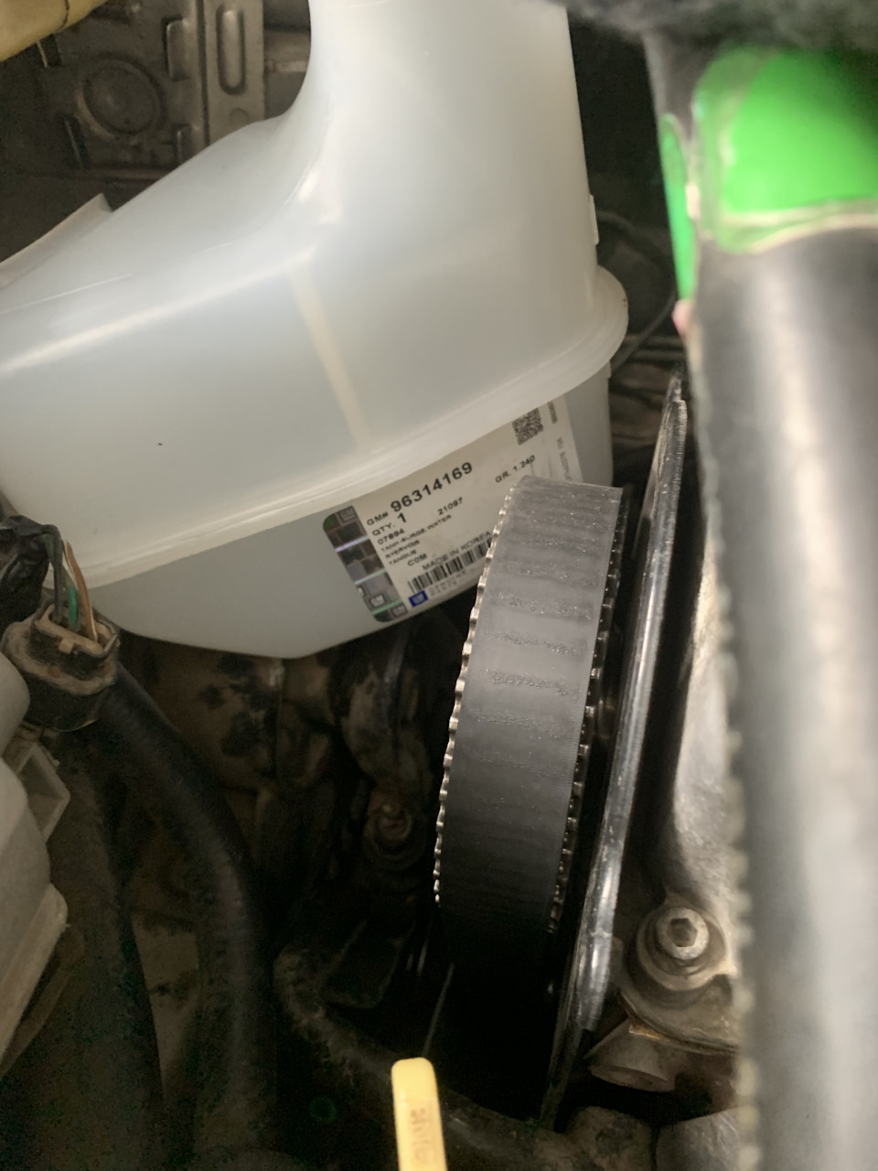 96314169 Бачок расширительный GM | Запчасти на DRIVE2