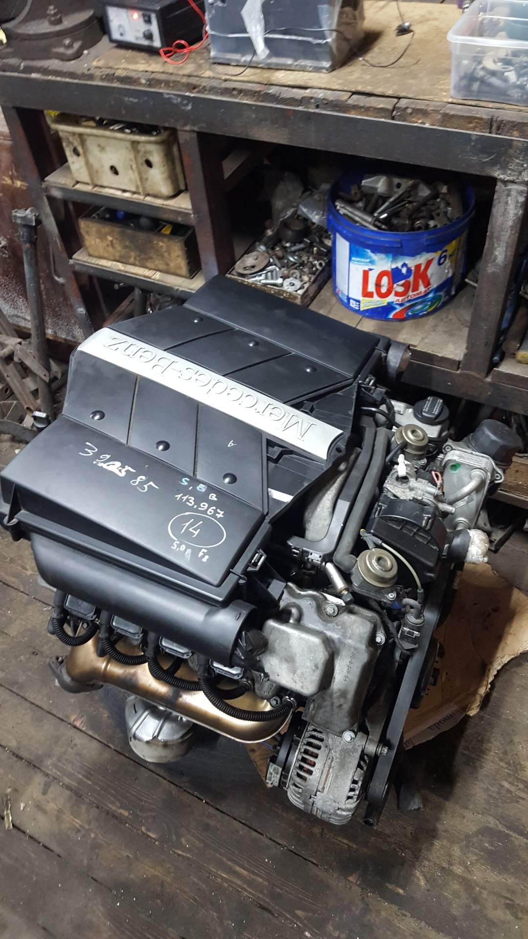 M113.967 подготовка к SWAP — Mercedes-Benz C-Class (W203), 1,8 л, 2003 ...