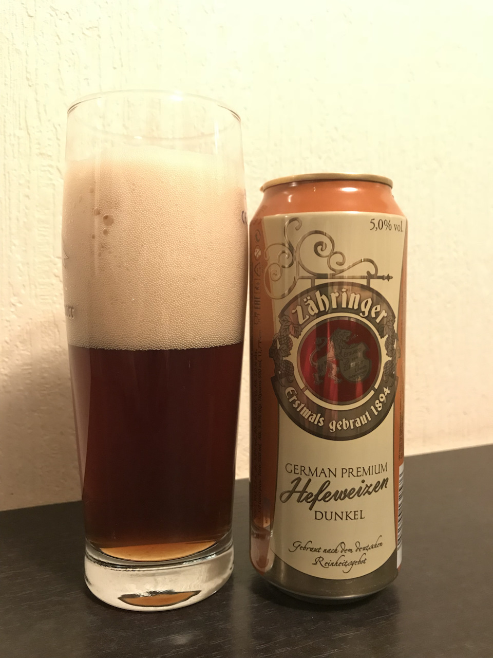 Zahringer Hefeweizen Dunkel — DRIVE2