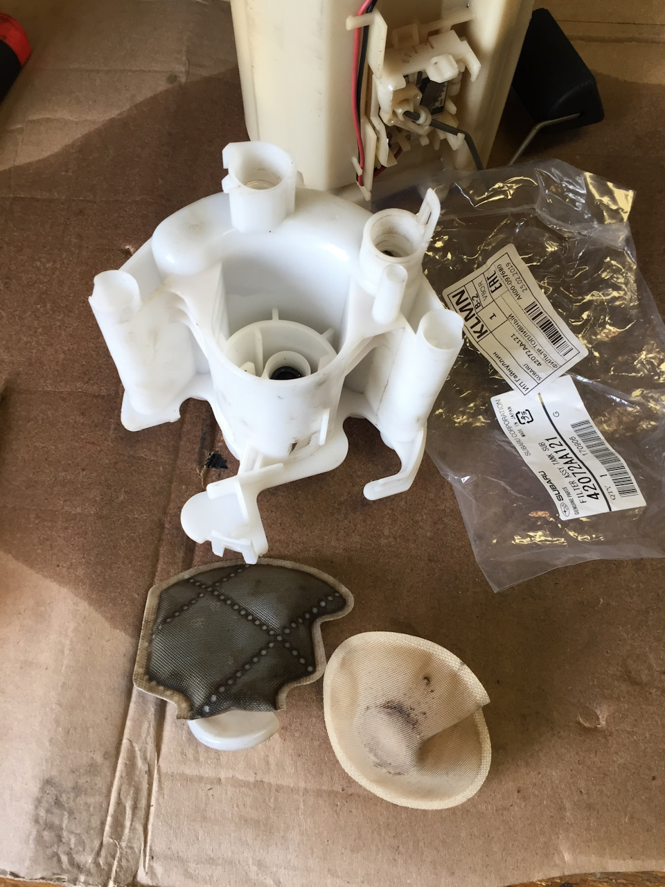 о качестве топлива… — Subaru Outback (BP), 2 л, 2007 года | наблюдение ...